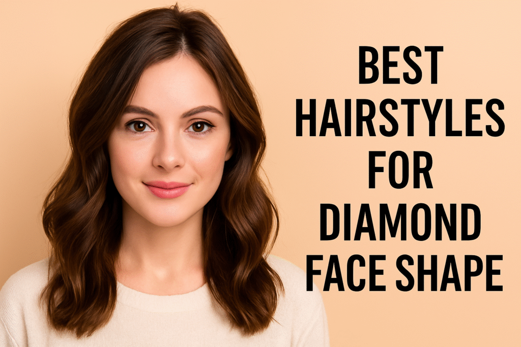 Best Hairstyles for Diamond Face Shape – Flattering Looks